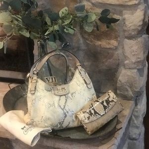 Coach | Bags | Coach Snakeskin Purse Wallet | Poshmark